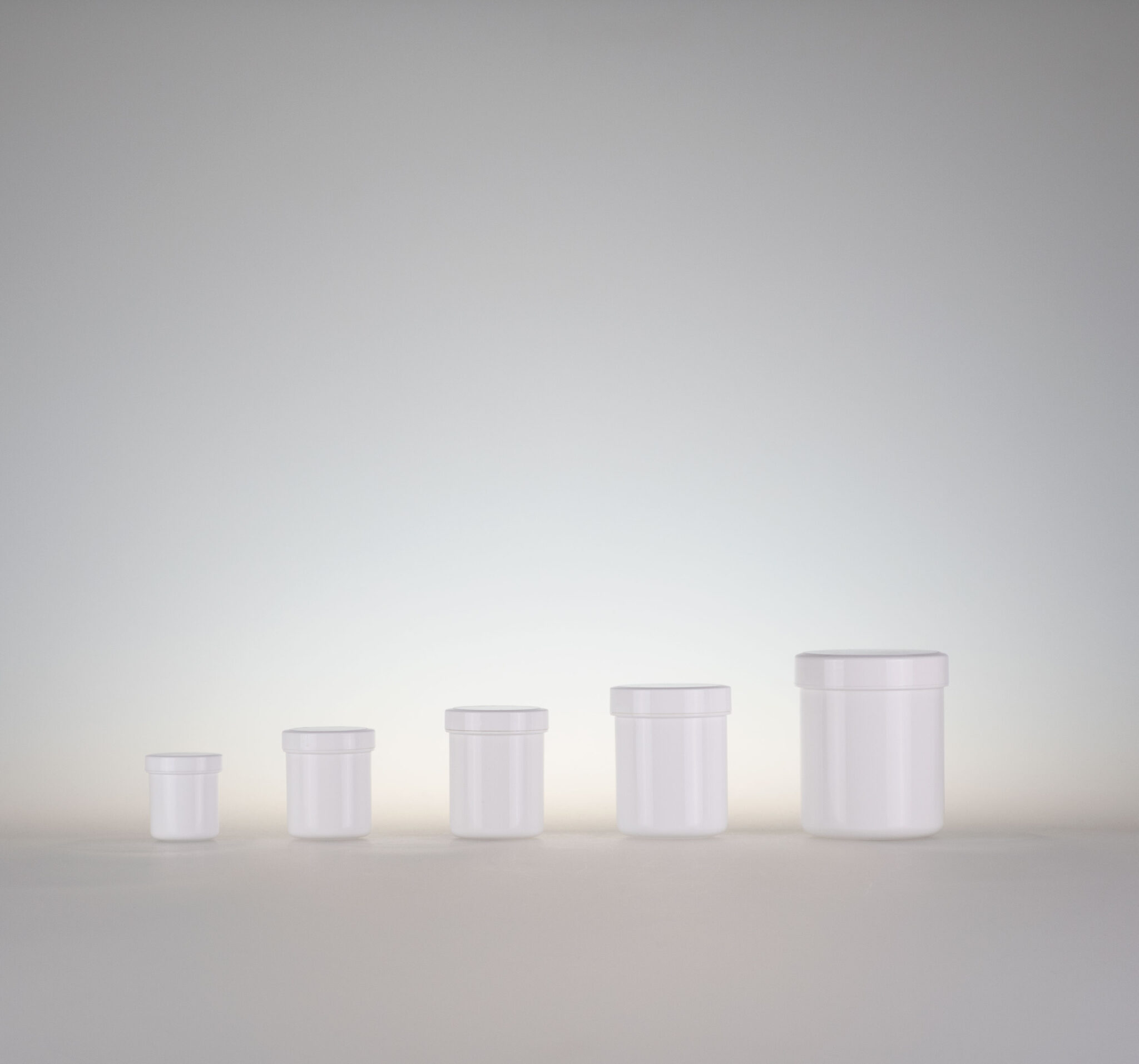 Pot à pommade 250g/310ml PP blanc